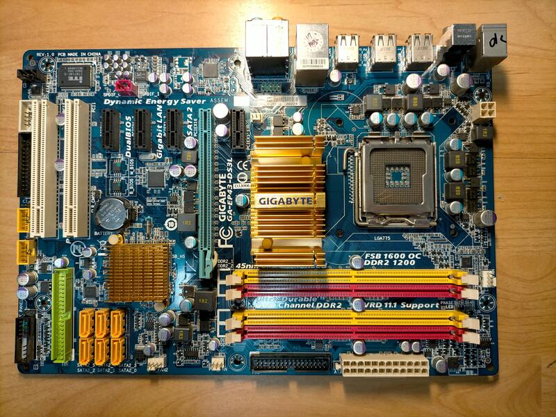 A.P5/S775主機板-GA-EP43-DS3L 45奈米 雙通道DDR2 1200+雙通道 8聲道高傳真直購價430 | 露天市集 | 全 ...
