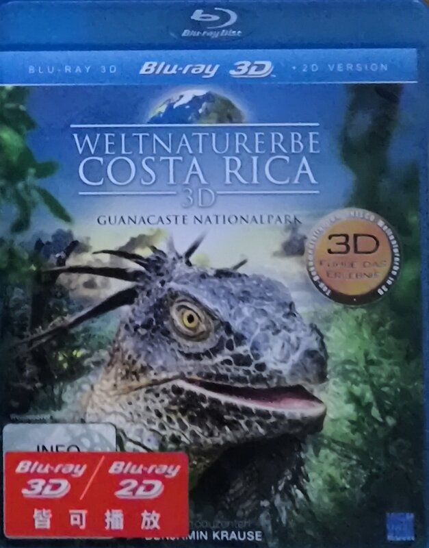 正版藍光BD 2D+3D哥斯大黎加 瓜納卡斯特國家公園 | 露天市集 | 全台最大的網路購物市集