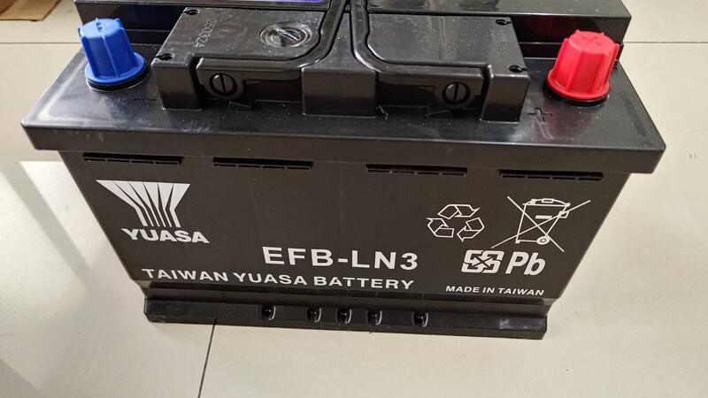 湯淺 YUASA EFB-LN3 70AH 歐規汽車電池 | 露天市集 | 全台最大的網路購物市集