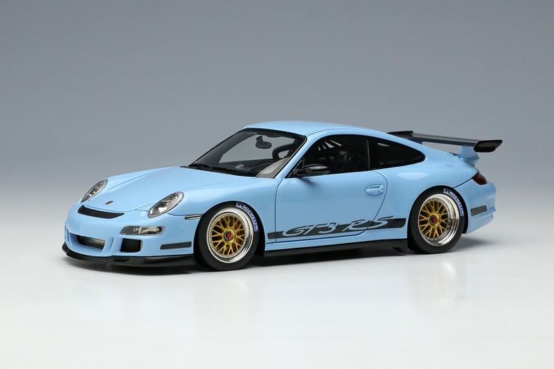 MakeUp EM711B 1/43 Porsche 911(997) GT3 RS Gulf Blue / Bla | 露天市集 | 全台最 ...