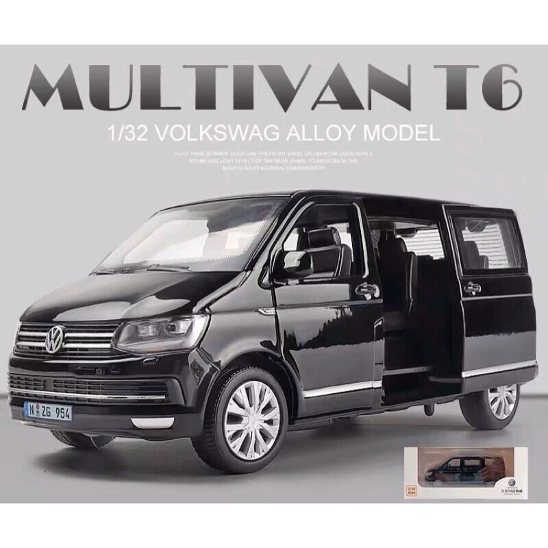 DSCAR 1/32 升輝福斯T6麵包商務車MPV六開門合金車聲光回力模型玩具 | 露天市集 | 全台最大的網路購物市集