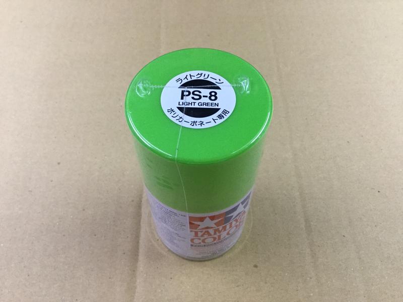 港都RC TAMIYA PS8 PS-8 淺綠色透明車殼噴漆 | 露天市集 | 全台最大的網路購物市集