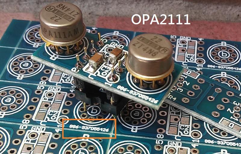 如圖不含IC/不含OPA111, 含電容,含下方台系全鍍金圓孔座/含兩個拆機散熱片/已焊好. | 露天市集 | 全台最大的網路購物市集