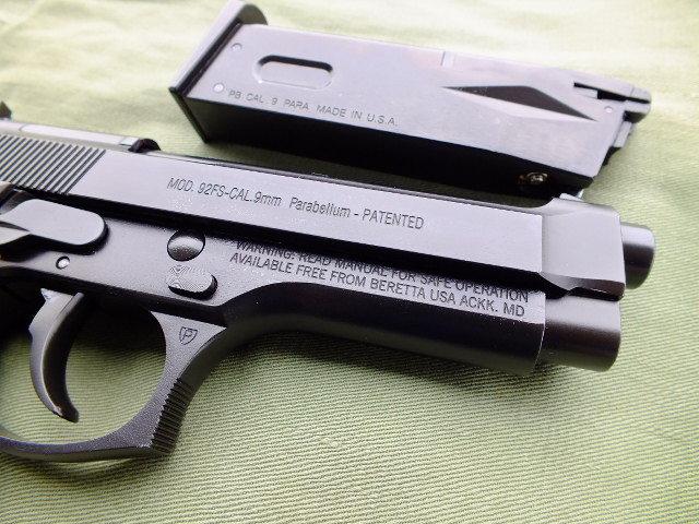 新樂園國魂本舖---BERETTA M92FS U.S.A 美版實槍刻字版---客制槍號(可接單客制) | 露天市集 | 全台最大的網路購物市集