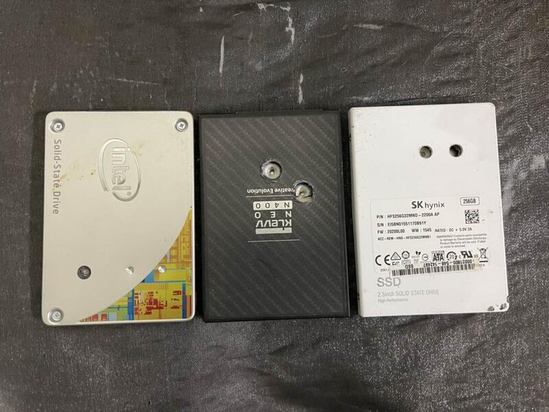 故障品- SSD固態硬碟120G+240G*1+256G*1+480G*12.....外觀被鑽了許多洞 | 露天市集 | 全台最大的網路購物市集