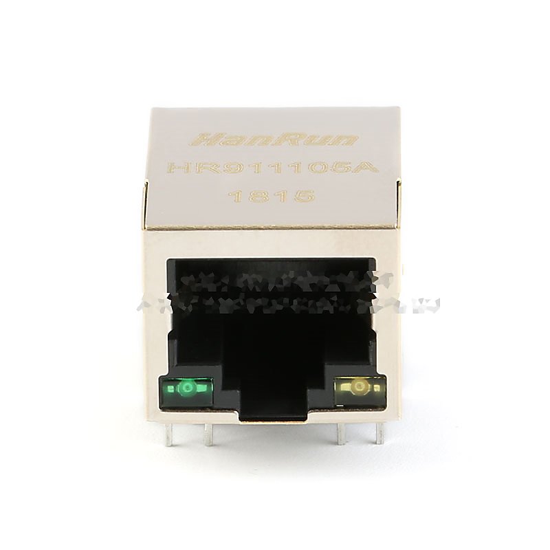 300058"C倉庫"HR911105A RJ45插座-帶LED燈 網路隔離變壓器 濾波器 W2-1 [300058] | 露天市集 | 全台 ...