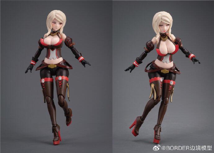 即將現貨 邊境模型 1/12 海盜 安妮女王 性感船長 海賊王 機娘 組裝模型 BORDER BA002 | 露天市集 | 全台最大的網路購物市集