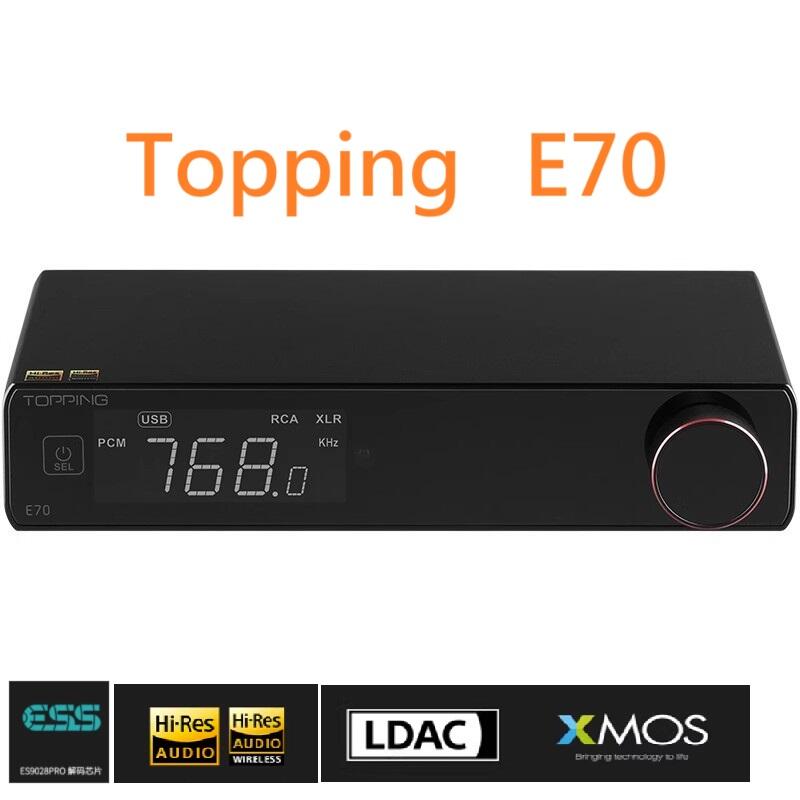 有現貨 拓品 Topping E70 ES9028PRO解碼器DAC USB XLR平衡 可搭配 L70 L50 可面交 | 露天市集 | 全台最大的網路購物市集