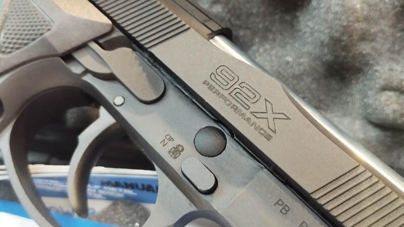 五0兵工 全金屬類 M92X 代客送刻字瓦斯手槍，送槍盒，非MOS ELITE | 露天市集 | 全台最大的網路購物市集
