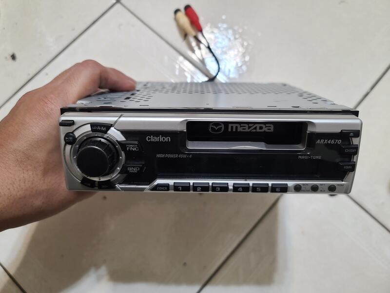 (A18) MAZDA 歌樂 Clarion ARX4670 (PX-1683A-A) 汽車音響主機 /未測試 /零件機 | 露天市集 | 全 ...