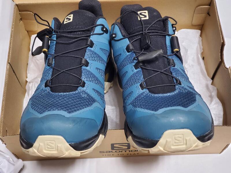 Salomon X ULTRA 4 男 US10.5 低筒 登山鞋 藍白 索羅門 | 露天市集 | 全台最大的網路購物市集