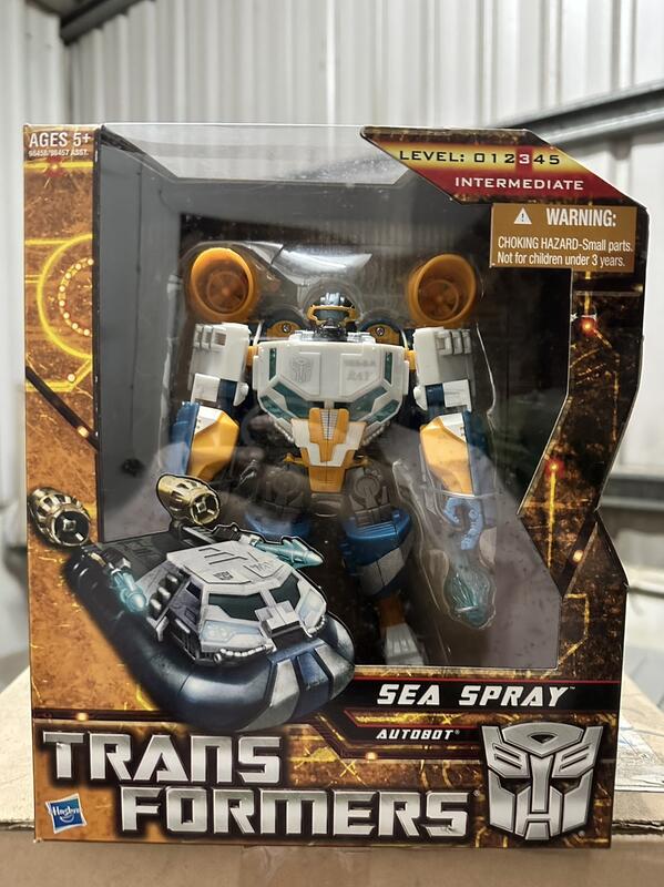 稀少日版 浪花 變形金剛電影2 09電影 航海級 V級 經典系列 SEA SPRAY 博派 氣墊船 AA05 | 露天市集 | 全台最大的網路購物市集