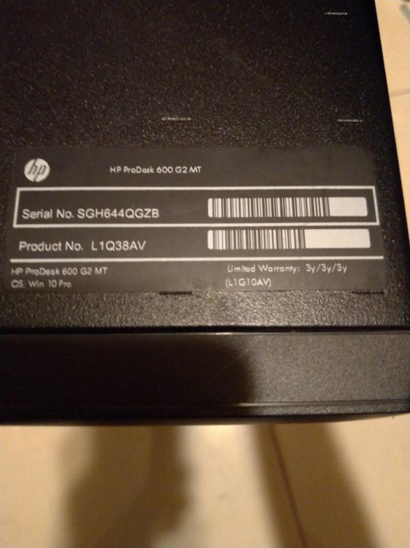 惠普 Hp Elite 600 G2 MT 六代主機 包含主機板電源供應器外殼 | 露天市集 | 全台最大的網路購物市集