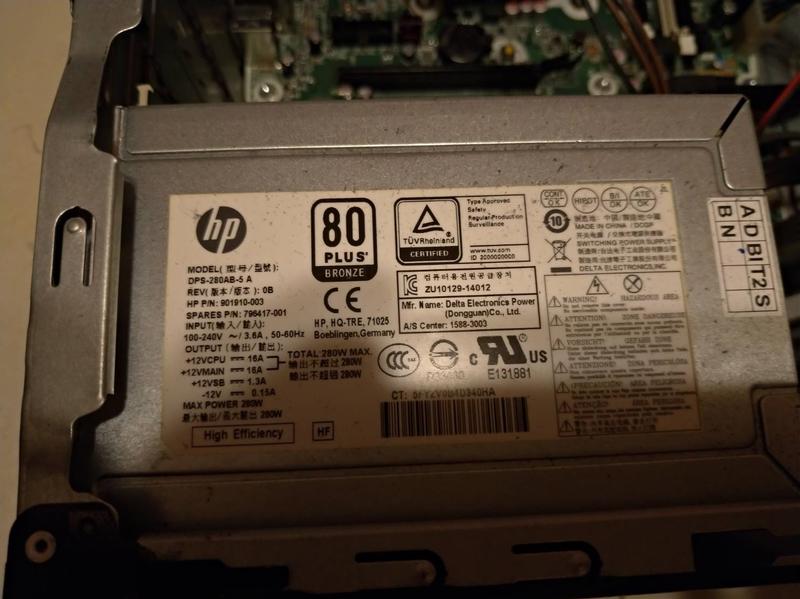 惠普 Hp Elite 600 G2 MT 六代主機 包含主機板電源供應器外殼 | 露天市集 | 全台最大的網路購物市集