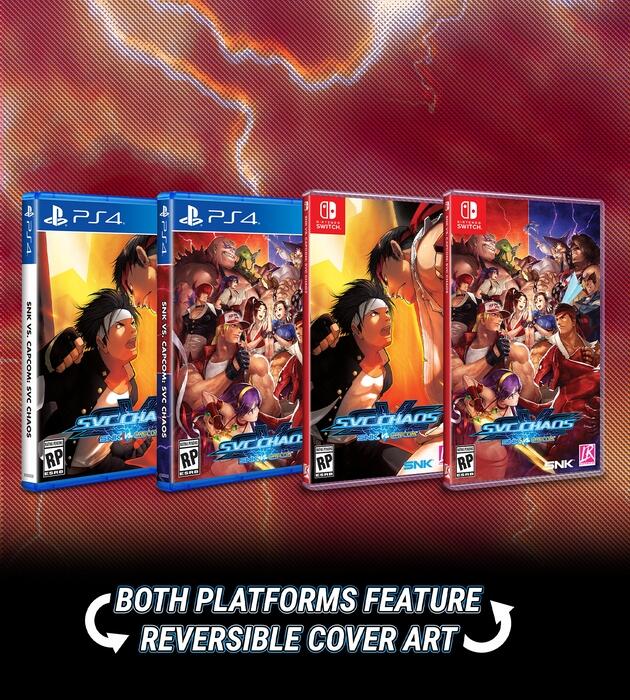 【全新現貨】PS4/NS Switch遊戲 SNK VS. Capcom SVC Chaos 英文版 (支援日文/英文 | 露天市集 | 全台最大的網路購物市集