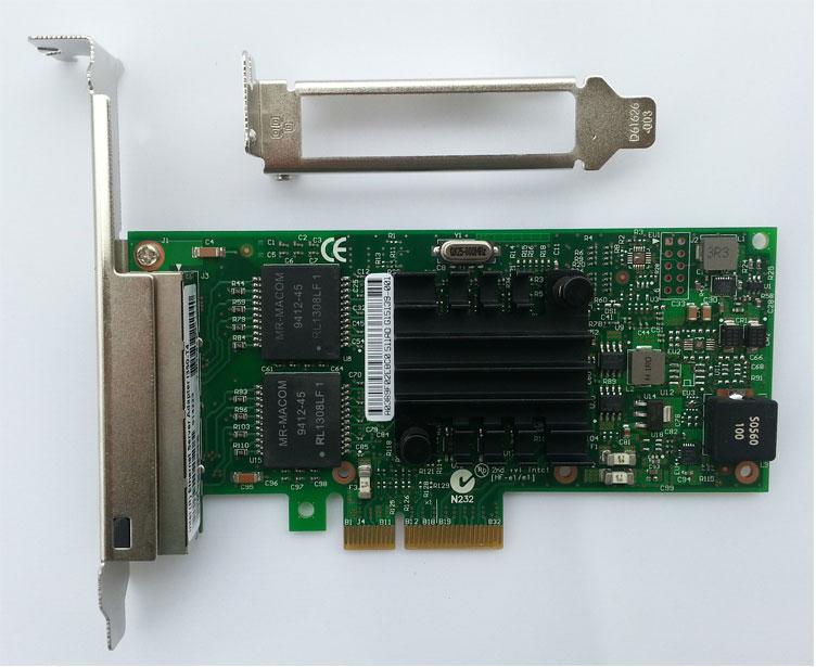 Intel 82580 I340-T4 E1G44HT PCI-E 4X 4口網卡ESXI軟路由 | 露天市集 | 全台最大的網路購物市集