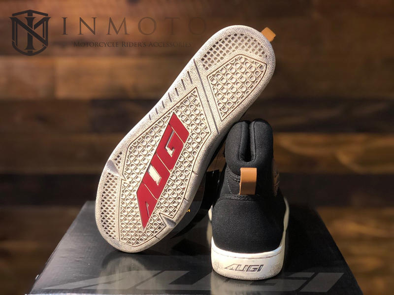 伊摩多※美國 AUGI AU5 URBAN 休閒短車靴 。黑色 防摔 帆布鞋 腳踝保護 / 2色 | 露天市集 | 全台最大的網路購物市集