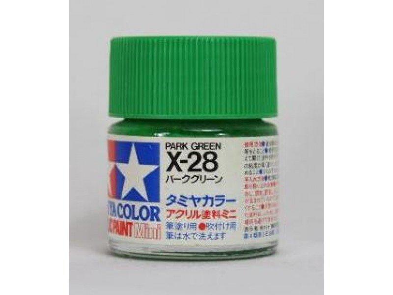 《密斯特喬》田宮 TAMIYA X-28 水性壓克力漆 公園綠 10ml | 露天市集 | 全台最大的網路購物市集