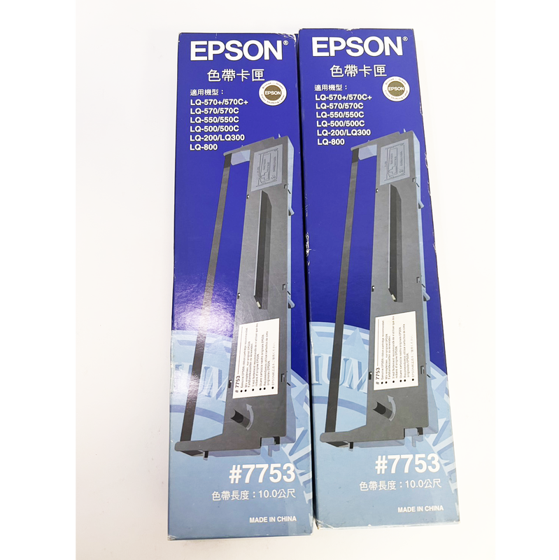 原廠 EPSON #7753 色帶 +/570C+ LQ-570/570C LQ-550/550C | 露天市集 | 全台最大的網路購物市集