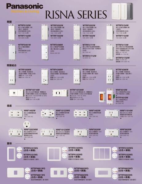 國際牌RISNA系列 三開關 110V WTRF5352 HS 灰蓋板+銀邊【高雄永興照明】 | 露天市集 | 全台最大的網路購物市集