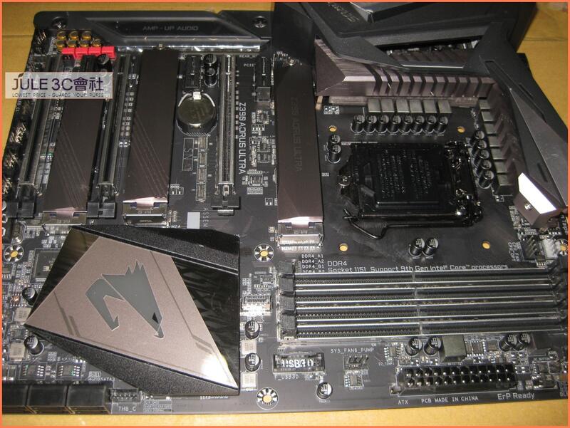 JULE 3C會社-技嘉 Z390 AORUS ULTRA Z390/12+1數位電源/三組M2/八九代/旗艦款 主機板 | 露天市集 | 全 ...