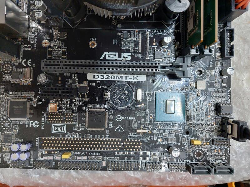 {實測圖片} 華碩 D320MT-K 套裝機 主機板1151/支援七代U/附擋板 | 露天市集 | 全台最大的網路購物市集