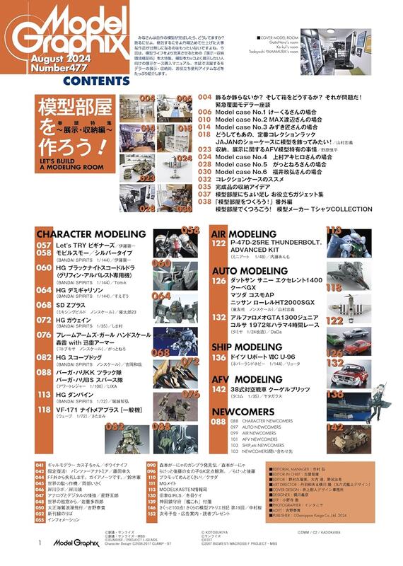 Model Graphix 2024年8月號 | 露天市集 | 全台最大的網路購物市集