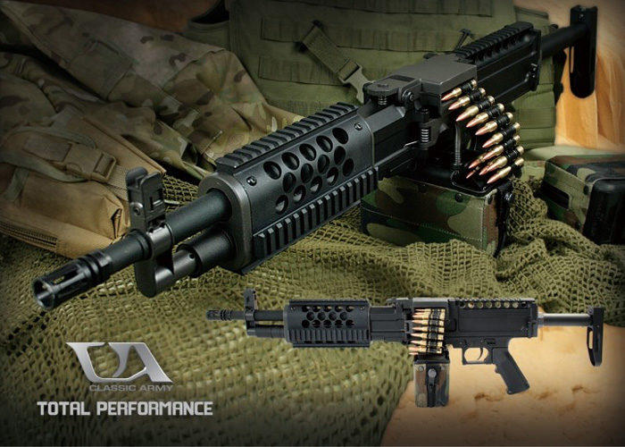 【槍工坊】 預購下標 全新 CA LMG 機槍 全金屬電動機槍 / CA LMG 機槍 附彈鼓 | 露天市集 | 全台最大的網路購物市集