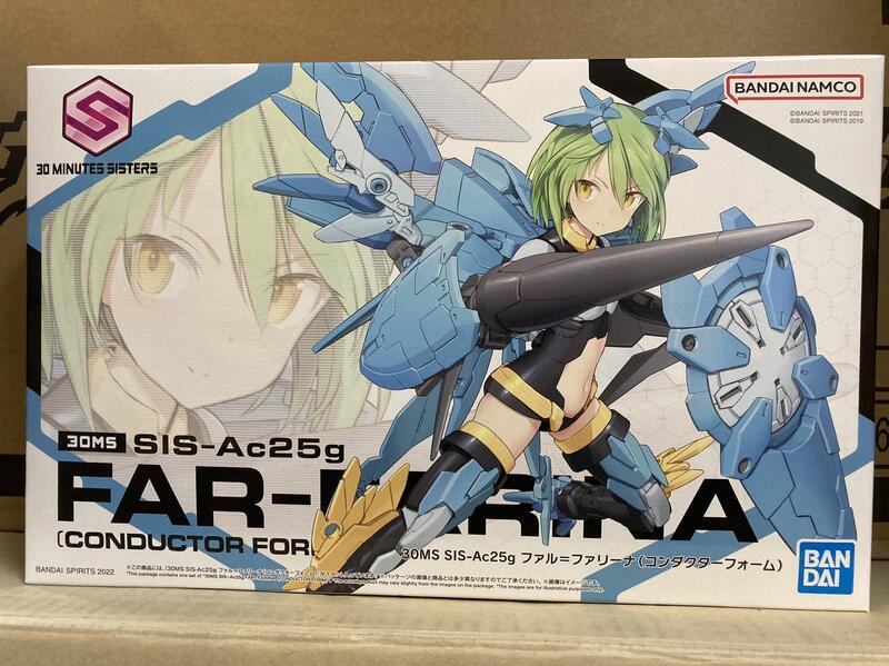 全新現貨 BANDAI 萬代 組裝模型 30MS #05 SIS-Ac25g 法法莉娜 (領隊形態) 機娘 | 露天市集 | 全台最大的網路購物市集