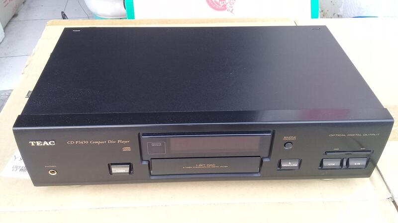 TEAC 單片CD播放機P3450雷射唱盤(二手美品) | 露天市集 | 全台最大的網路購物市集