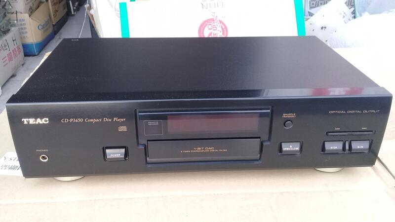TEAC 單片CD播放機P3450雷射唱盤(二手美品) | 露天市集 | 全台最大的網路購物市集