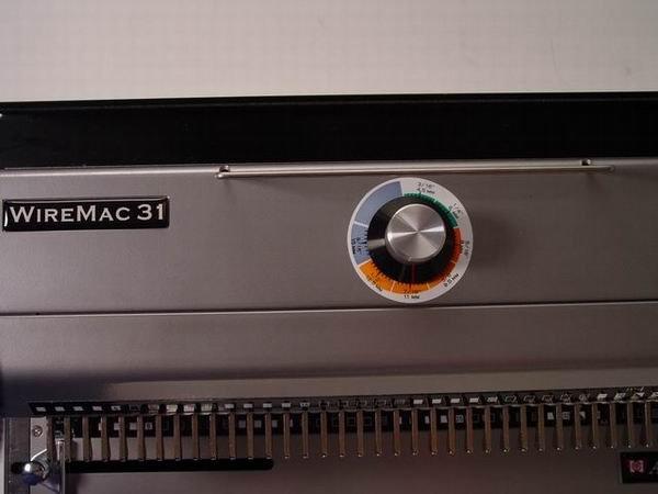 WireMac-31 活頁打孔 雙鐵圈 雙線圈裝訂機，可製作文件/桌曆/月曆 | 露天市集 | 全台最大的網路購物市集