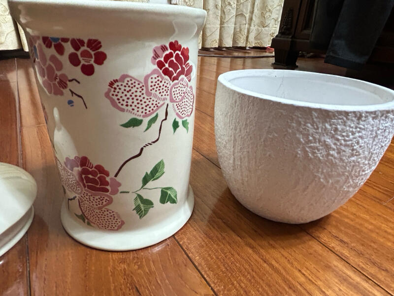 歐美Queens Kitchen Sanderson Maia Collection 花圖騰陶瓷萬用儲藏罐+二手進口花器 | 露天市集 | 全 ...