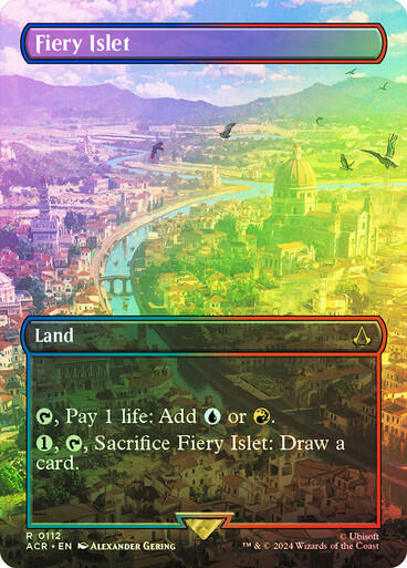 [ALG卡牌專門] ACR 刺客教條 Fiery Islet 英文 無框 普/閃 | 露天市集 | 全台最大的網路購物市集