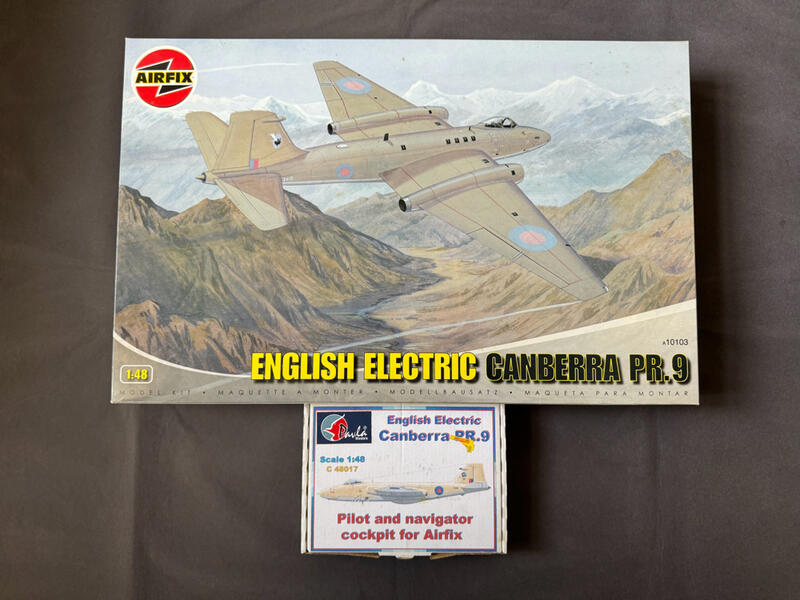 AIRFIX 1/48 ENGLISH ELECTRIC CANBERRA PR.9 戰轟機（附改套） | 露天市集 | 全台最大的網路購物市集