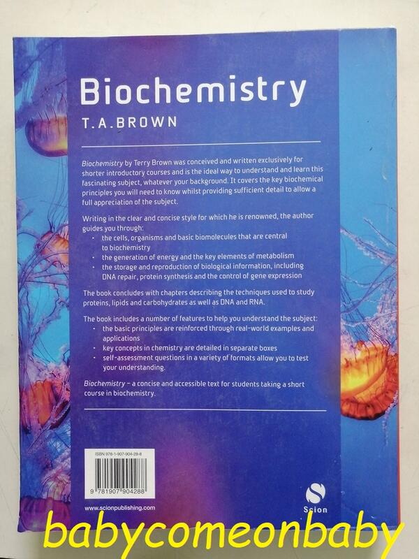 圖書 Biochemistry T.A.BROWN | 露天市集 | 全台最大的網路購物市集