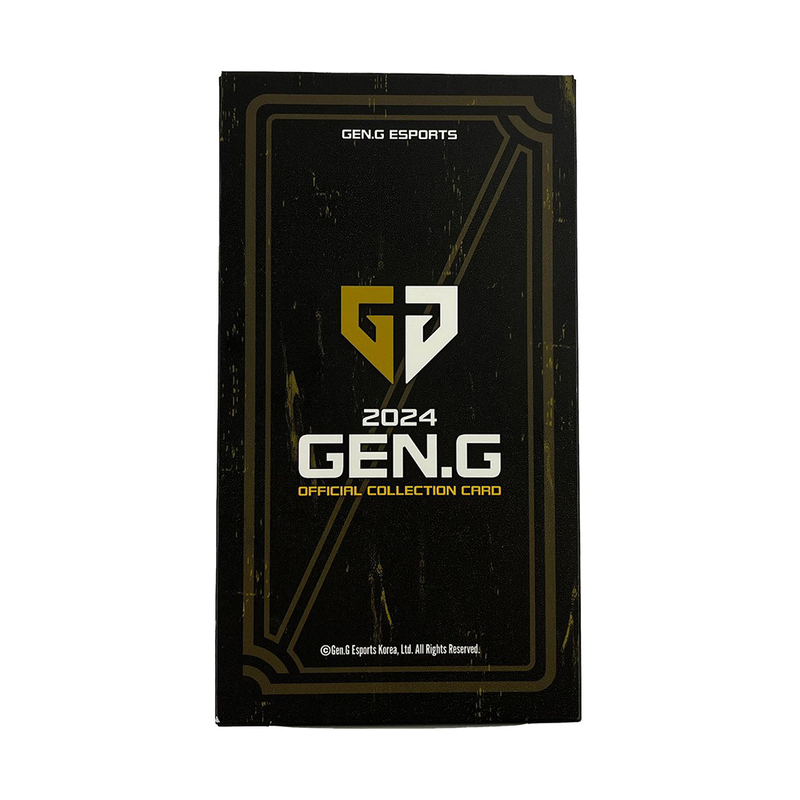 『牌塔』 2024 GEN.G OFFICIAL COLLECTION CARD 補充包 一盒5包 GENG 收藏卡 | 露天市集 | 全台最大的網路購物市集