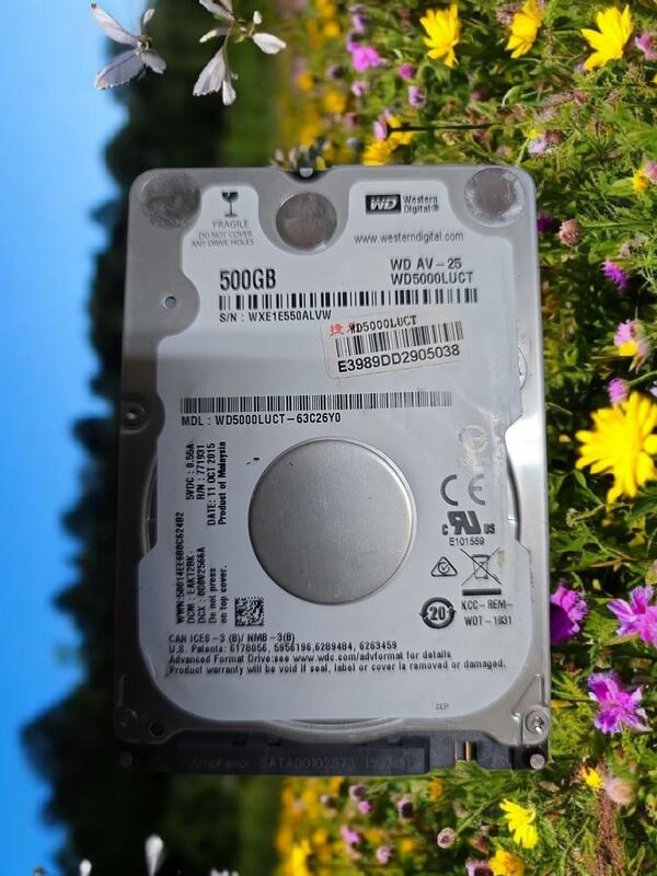 含稅 WD 黑標 2.5 500GB (7mm) 保固1個月 WD5000LUCT 05H666 | 露天市集 | 全台最大的網路購物市集