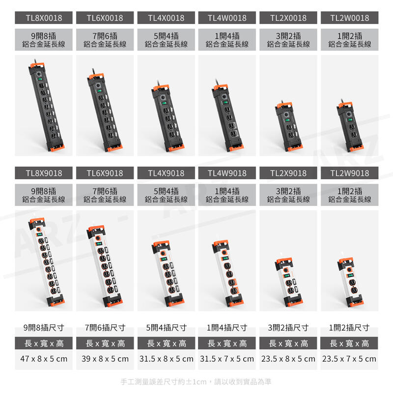 PowerSync 工業級 鋁合金延長線 1.8m【ARZ】【E101】防雷擊 開關延長線 三孔延長線 群加延長線 插座 | 露天市集 | 全台最大的網路購物市集