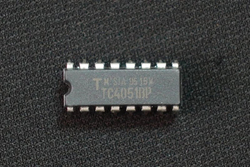 Toshiba TC4051BP TC4051 8-Channel Multiplexer/Demultiplexer | 露天市集 | 全台 ...