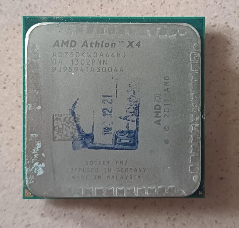 AMD _ Athlon X4-750K_FM2+_無內顯_CPU處理器_有測圖有真相_(FM2+腳位) | 露天市集 | 全台最大的網路購物市集
