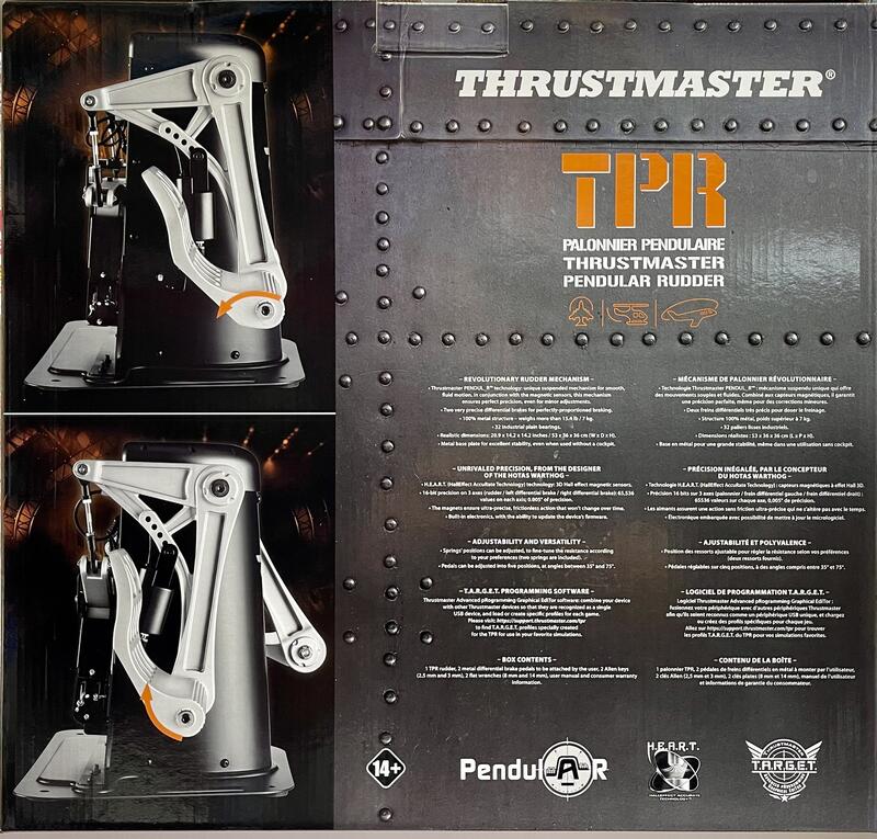 TPR Thrustmaster Pendular Rudder 專業級飛行模擬方向舵系統 | 露天市集 | 全台最大的網路購物市集