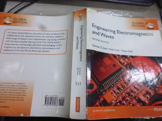 101 Engineering Electromagnetics and Waves 2e 9780273793236 | 露天市集 | 全台 ...