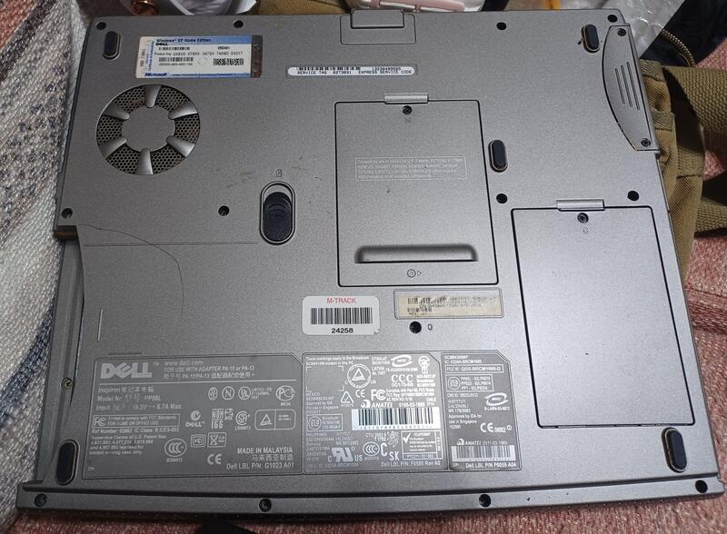 ㊣ 戴爾 DELL 筆記型電腦(筆電) 故障零件機,報帳,殺肉【PP08L】有DVD-ROM 特價 $299 ㊣ ╮ | 露天市集 | 全台最 ...