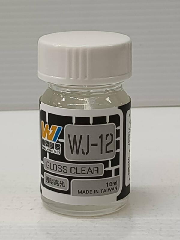 WJ WJ-12 硝基漆 透明亮光 18ml | 露天市集 | 全台最大的網路購物市集