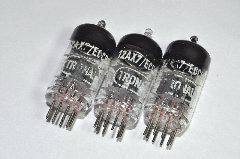 德國製 TRONAL ECC83 / 12AX7 信號管 。 三支測值都相同，(原廠包裝盒) | 露天市集 | 全台最大的網路購物市集