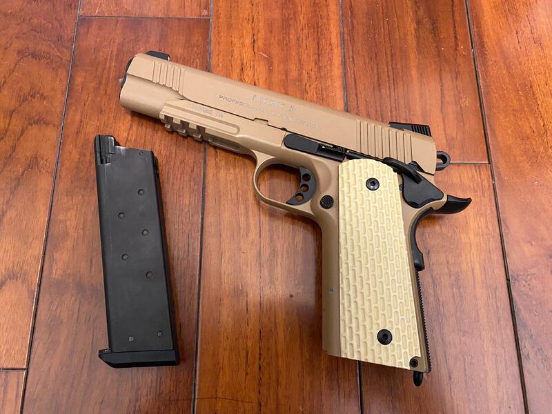 【軍火狂人】現貨 KSC KWA M1911 MARKll MK2 MKll 頂級版 瓦斯手槍 GBB 生存遊戲 | 露天市集 | 全台最大的 ...
