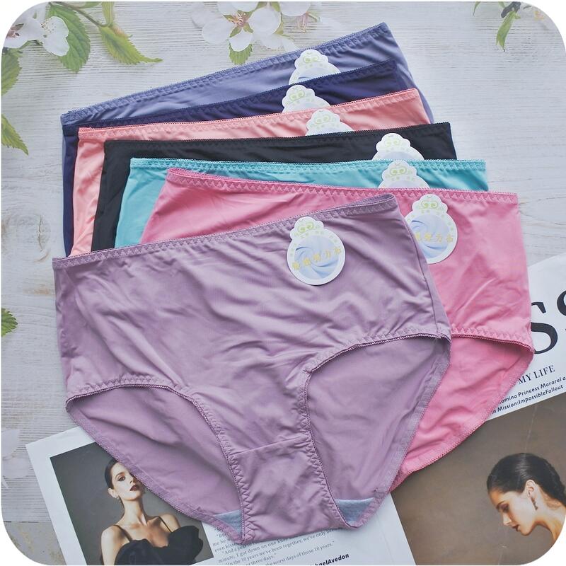 適合3L~4L 加大柔情素面三角褲 透氣 高腰 滑順 大尺碼 大碼衣著 加大碼 加大女生內褲 3XL | 露天市集 | 全台最大的網路購物市集