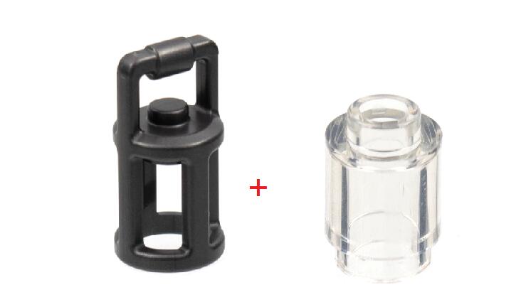 【磚樂】LEGO 樂高 3062b+37776 6227901+6223655 黑色 油燈 提燈 | 露天市集 | 全台最大的網路購物市集