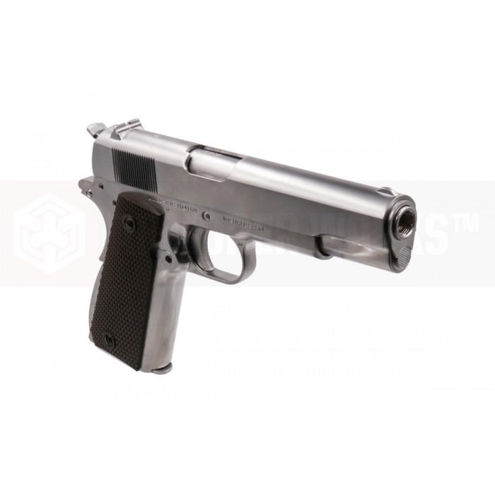【快易購-生存精品】CyberGun M1911 軍版 授權刻字 全金屬 瓦斯手槍 WE雙動力系統(銀色) | 露天市集 | 全台最大的網路購物市集